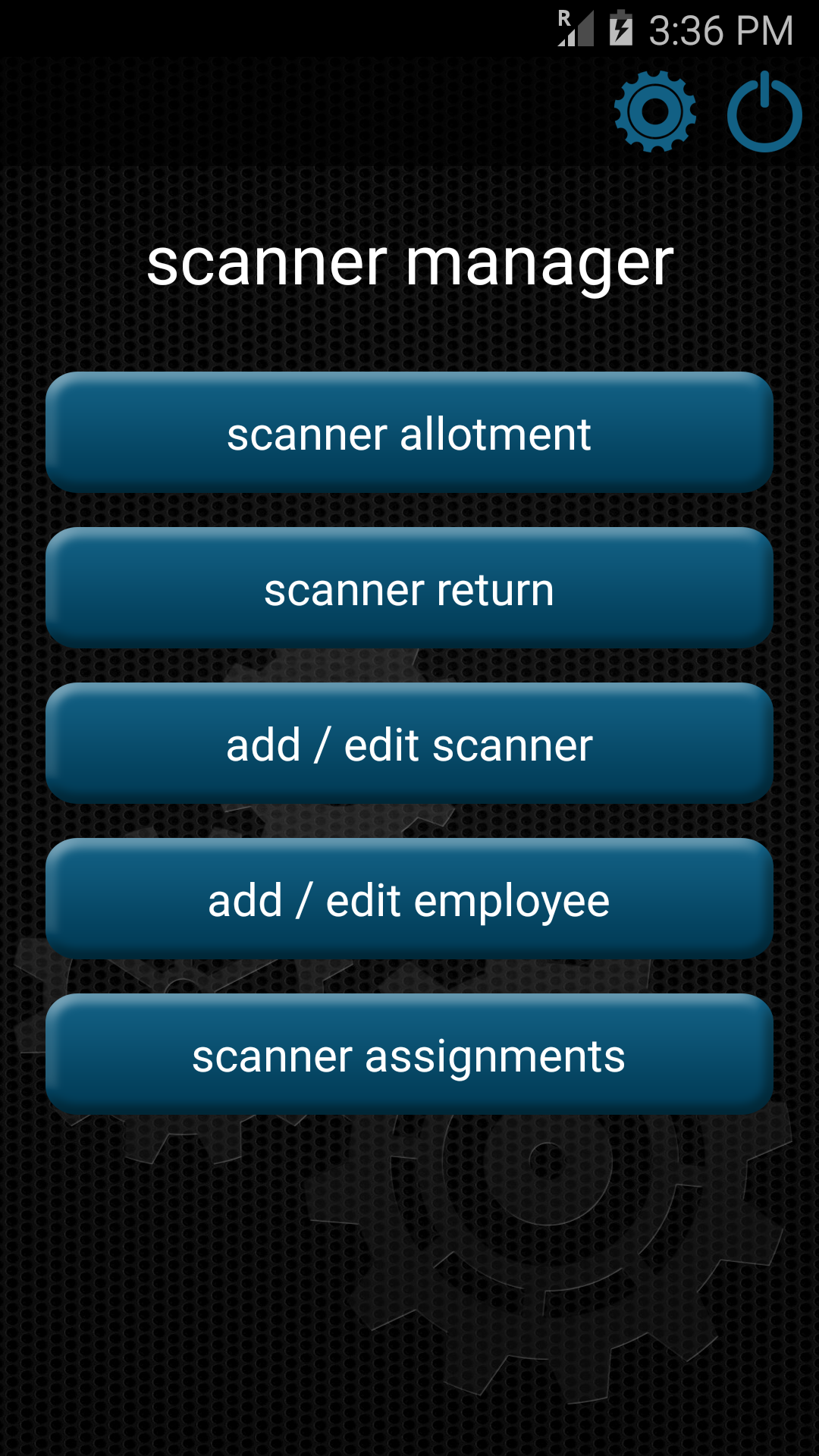 Terminal Scanner Manager | Detailed report - Android App | ginstr ...