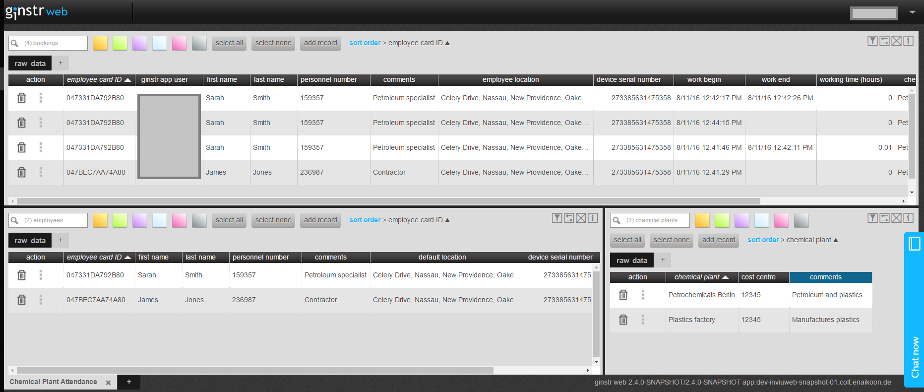 Chemical Plant Attendance | Manage site attendance - Android App ...