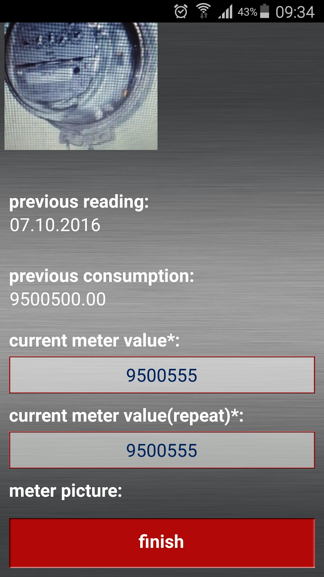 Electric Meter Cabinet Reading | Easy recording - Android App | ginstr ...