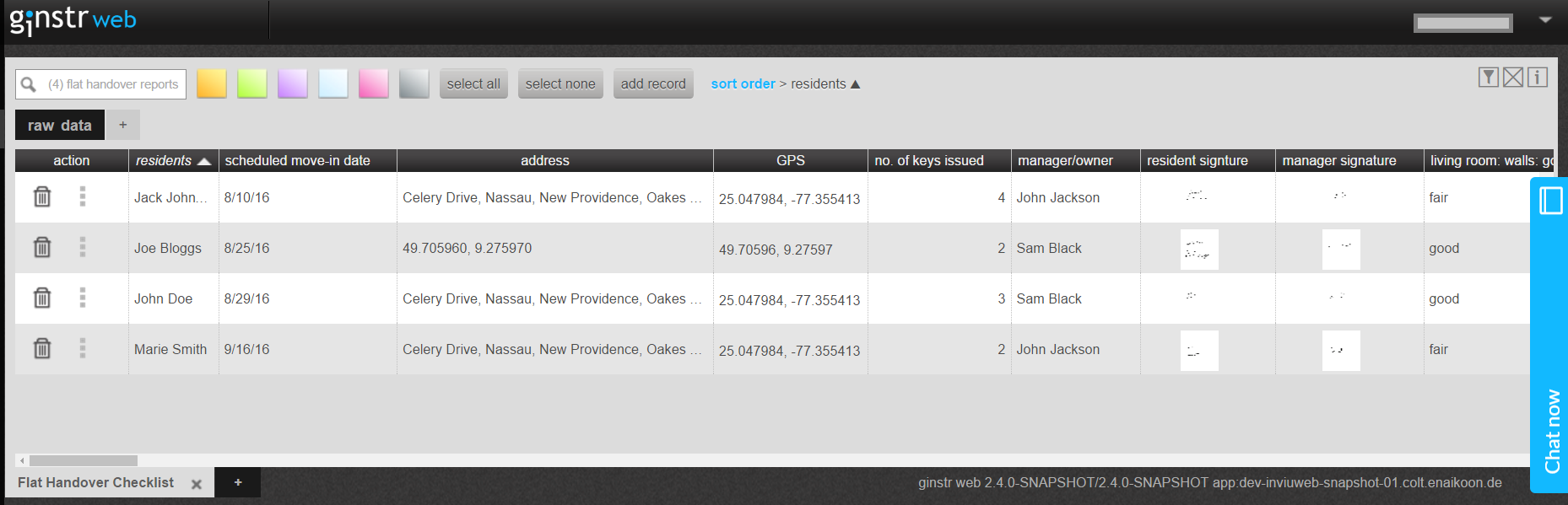 Flat Handover Checklist | Efficiency in leasing process- Android App ...