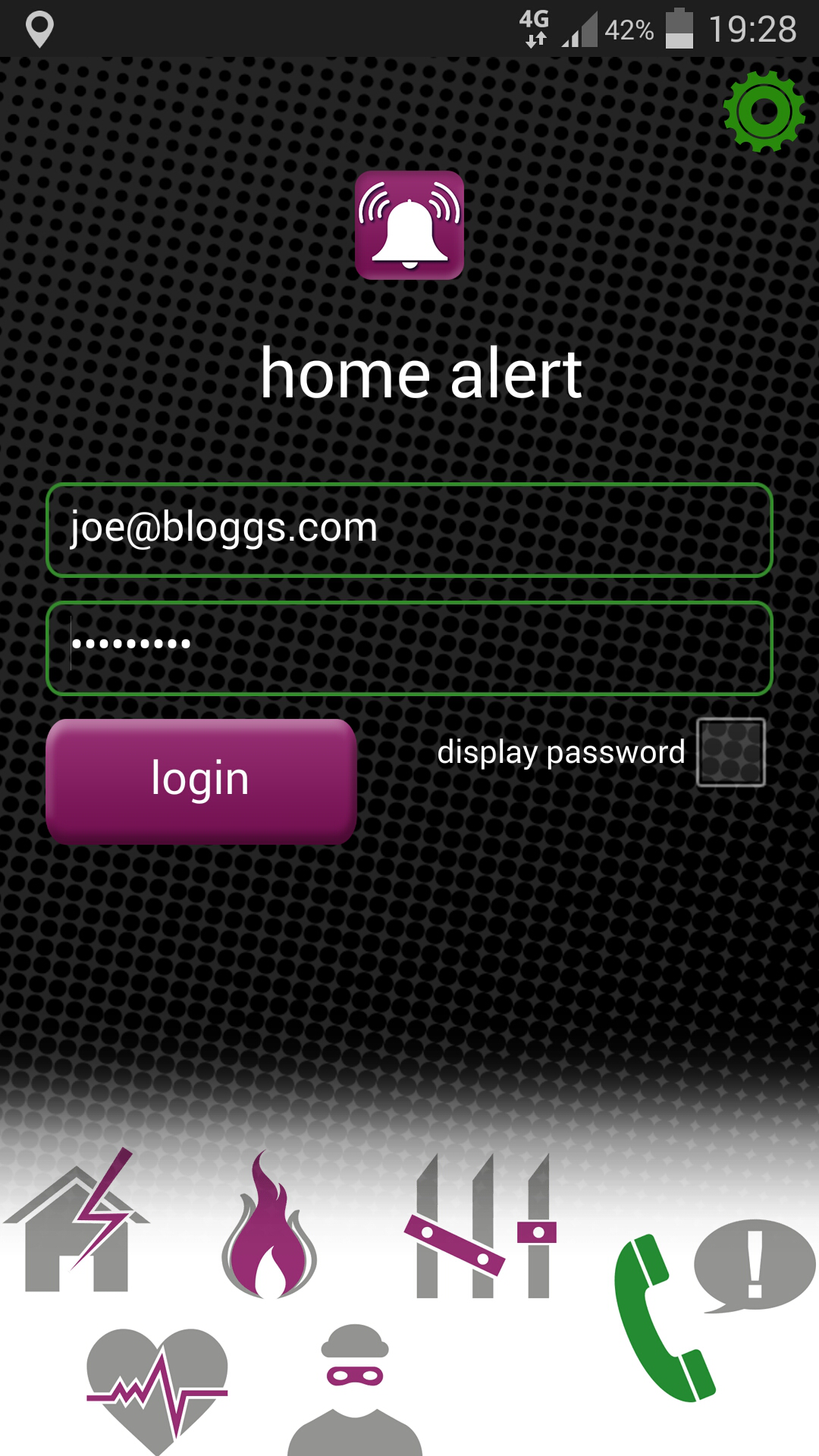 Home Alert | Ensuring safety in emergencies- Android App | ginstr ...